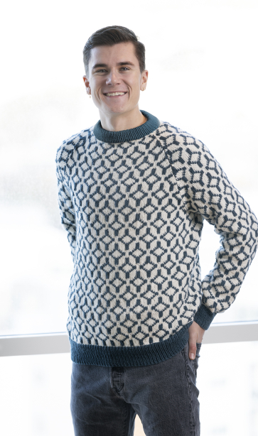 "Support" Genser - Viking Design 2306-8B Kit - XS-XXL - Viking Alpaca Storm