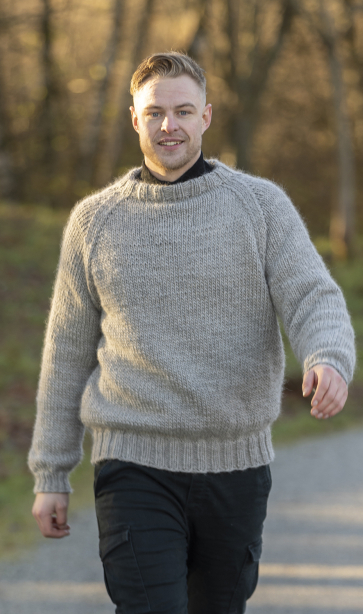 "Orm" genser - Viking Design 2402-20 Kit - XS-XXL - Viking Snorre