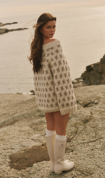 "Mehamn" genser - Viking Design 2509-1 Kit - XS-XXL - Viking Snorre