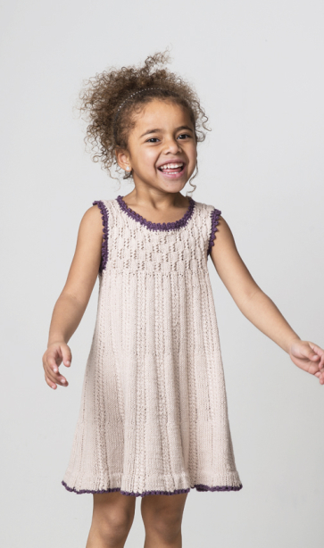 Ananas Tunika - Viking Design 1601-8B Kit - 2 - 12 år - Viking Bjørk